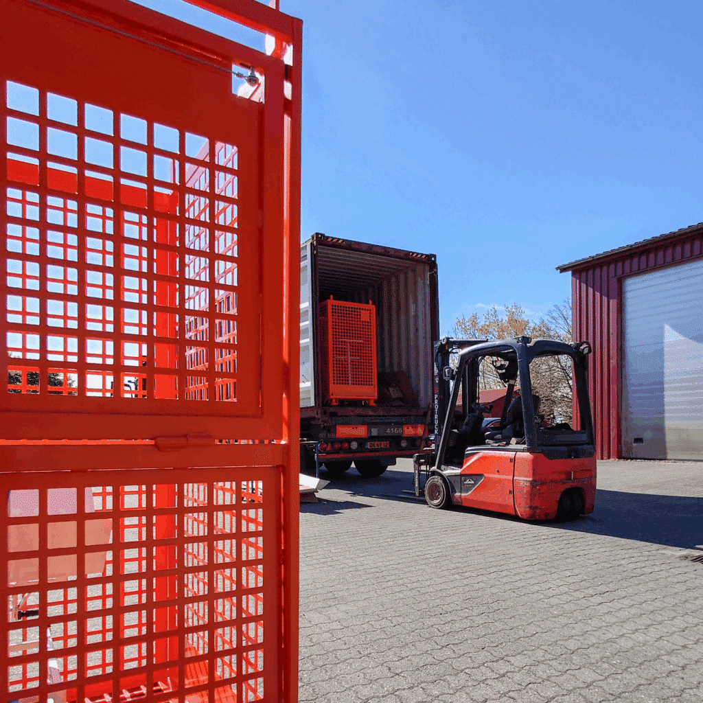 Transport cage 1300x1220x840mm - JAS.DK